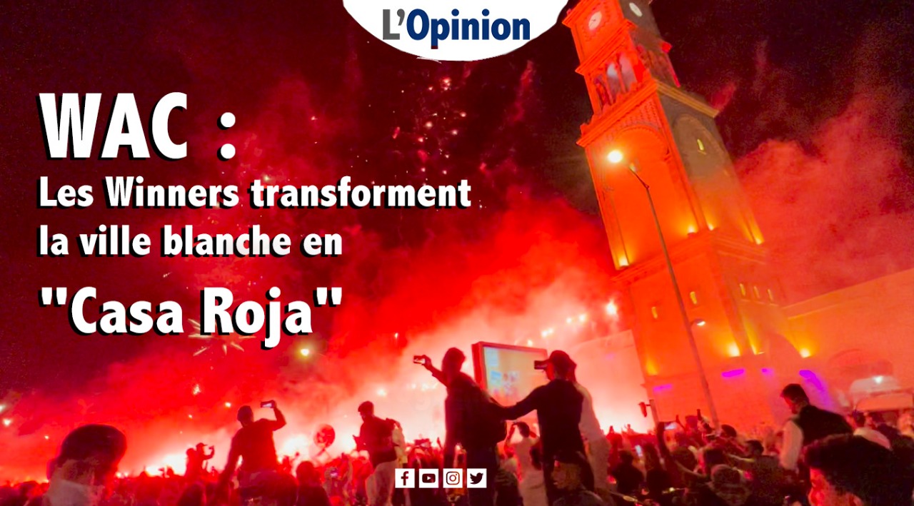 WAC : Les Winners transforment la ville blanche en "Casa Roja"