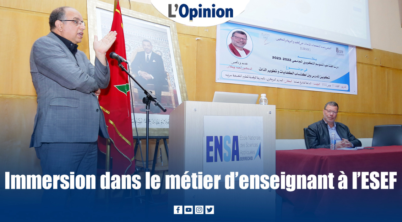 Berrechid : Immersion dans le métier d’enseignant à l’ESEF